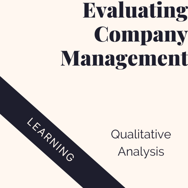 10 factors to consider when evaluating company management - KSEStocks