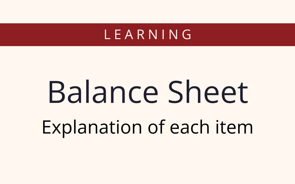 Balance Sheet – A beginner’s guide – KSEStocks