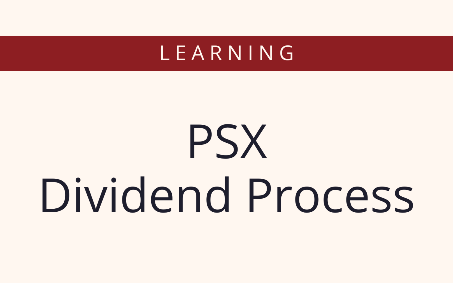 PSX dividend process explained – KSEStocks