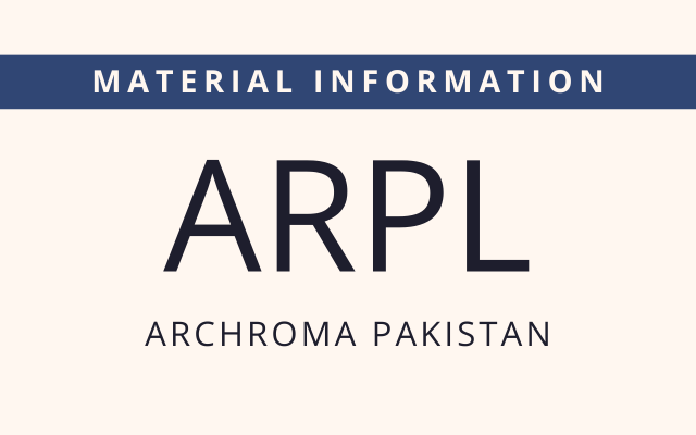 ARPL declares new board of directors – KSEStocks